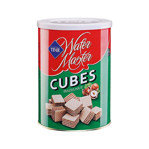 Çizmeci Time Wafer Master Cubes Fındık Kremalı Gofret Küpleri