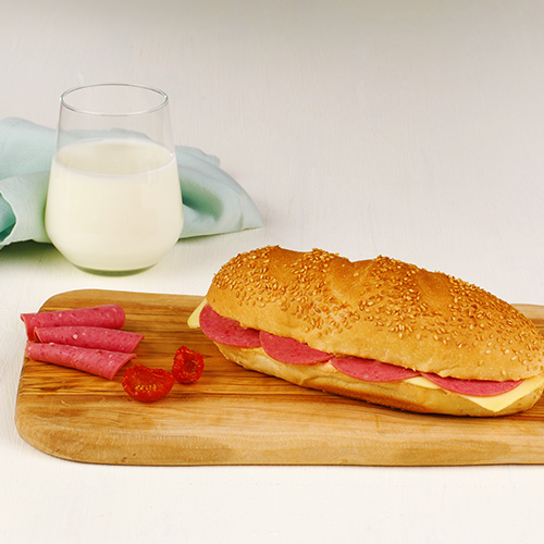 Mr. NO Kaşar Salam Baget Sandviç