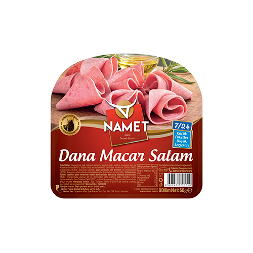Namet Dilimli Dana Macar Salam 7/24