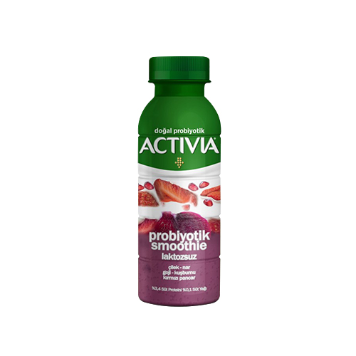 Activia Probiyotik Laktozsuz Smoothie Kırmızı