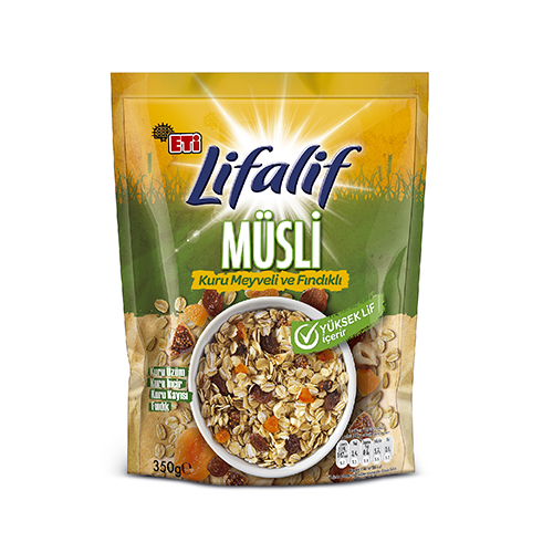 Eti Lifalif Kuru Meyveli ve Fındıklı Müsli