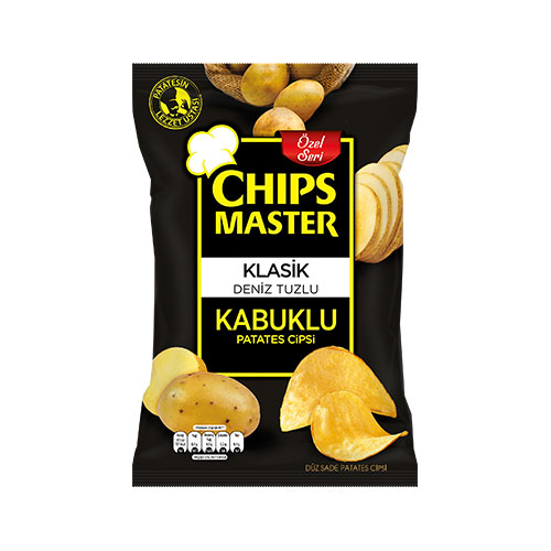 Chips Master Kabuklu Klasik Patates Cipsi Super Plus Boy