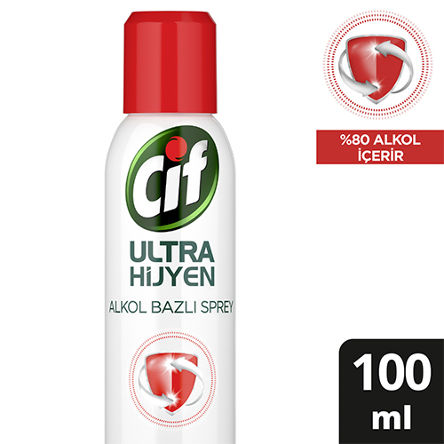 Cif Ultra Hijyen Alkol Bazlı Sprey