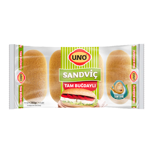 Uno Tam Buğdaylı Sandviç Ekmeği